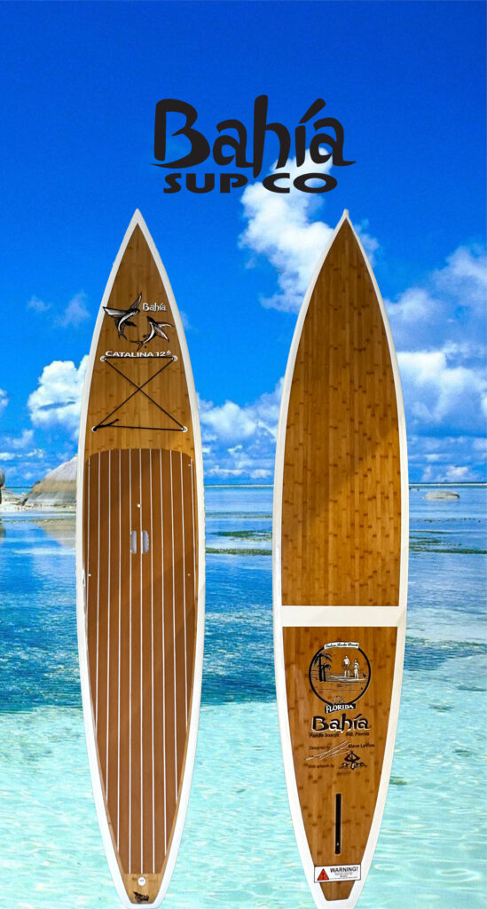 Bamboo Paddle Board Bahia Catalina V8 SUP - Watersports West